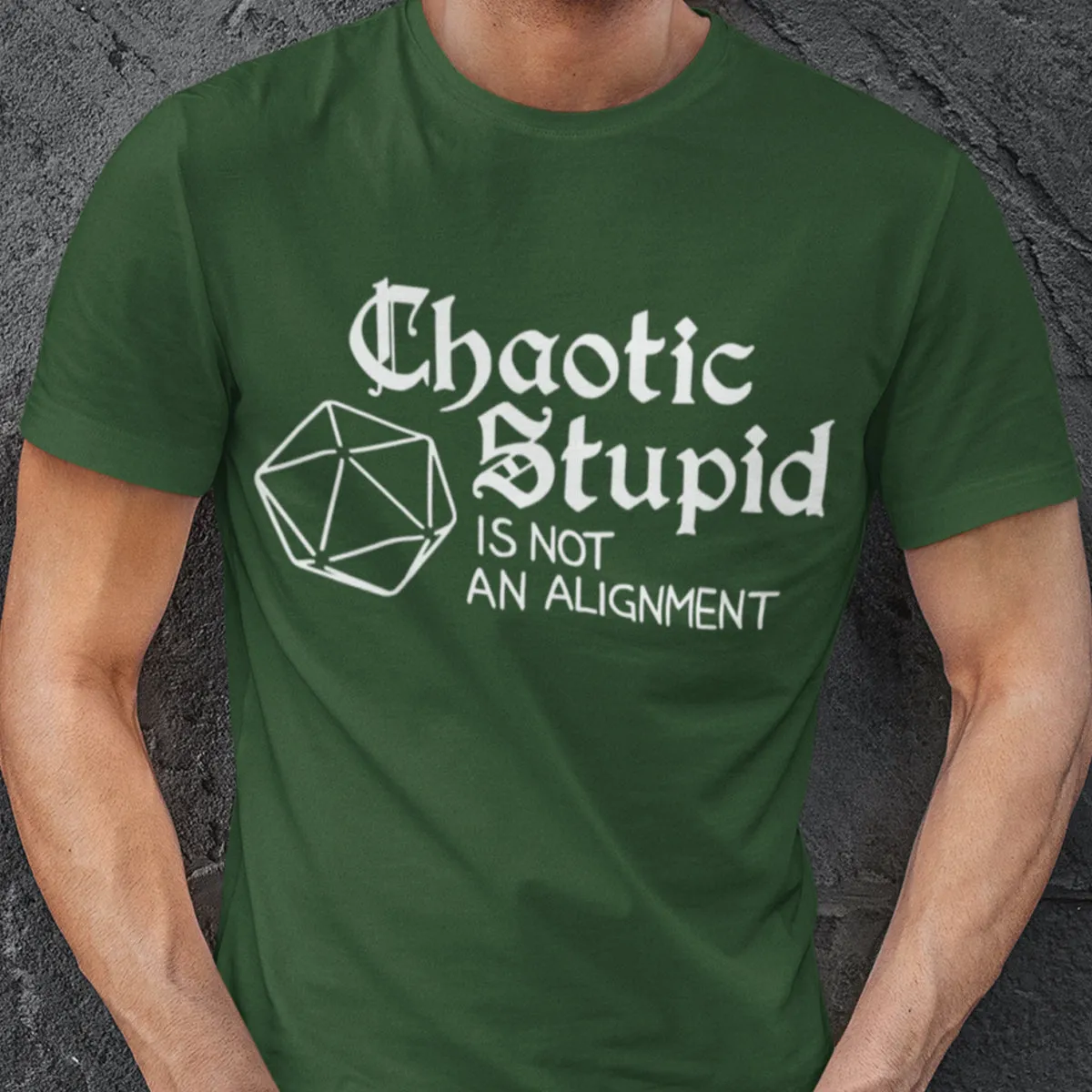 Chaotic Stupid Is Not An Alignment Classic Unisex T-Shirt