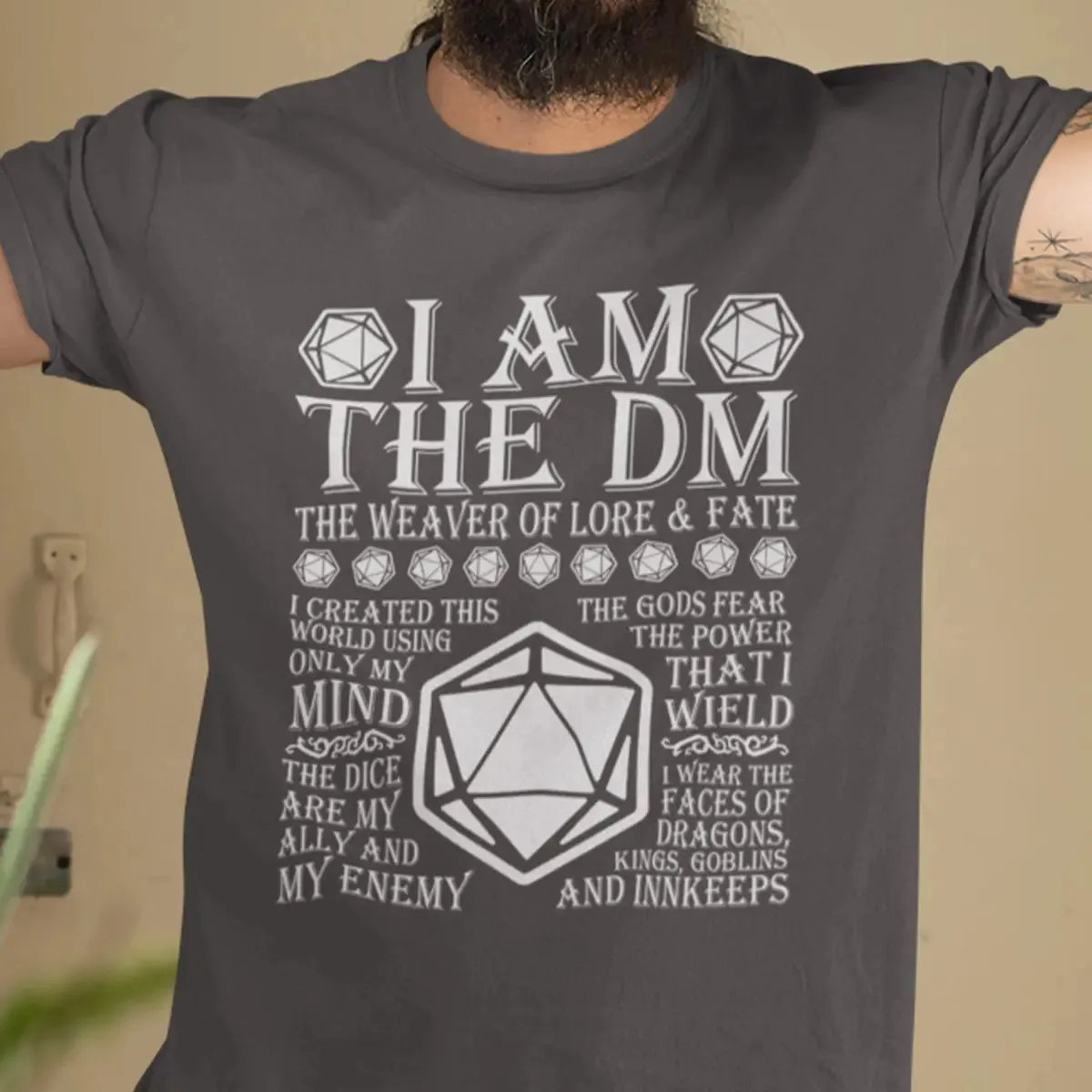 I Am The DM The Weaver Of Lore And Fate T-Shirt