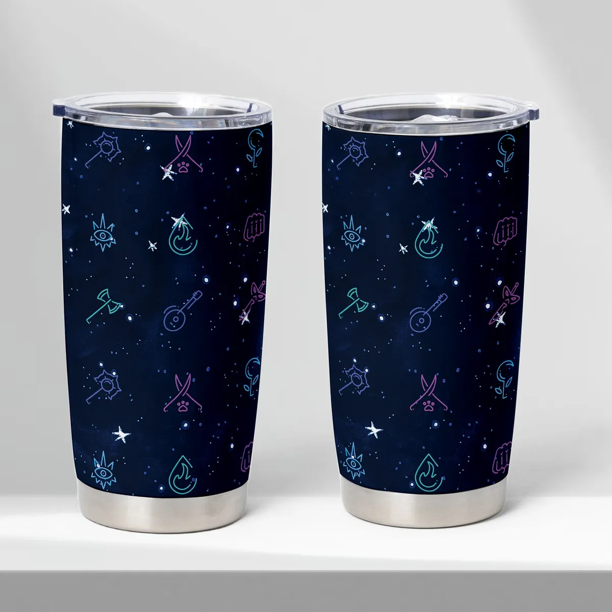 RPG Class Icons Tumbler