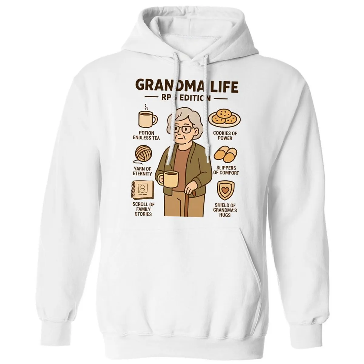 Grandma Life RPG Edition Classic Unisex Hoodie