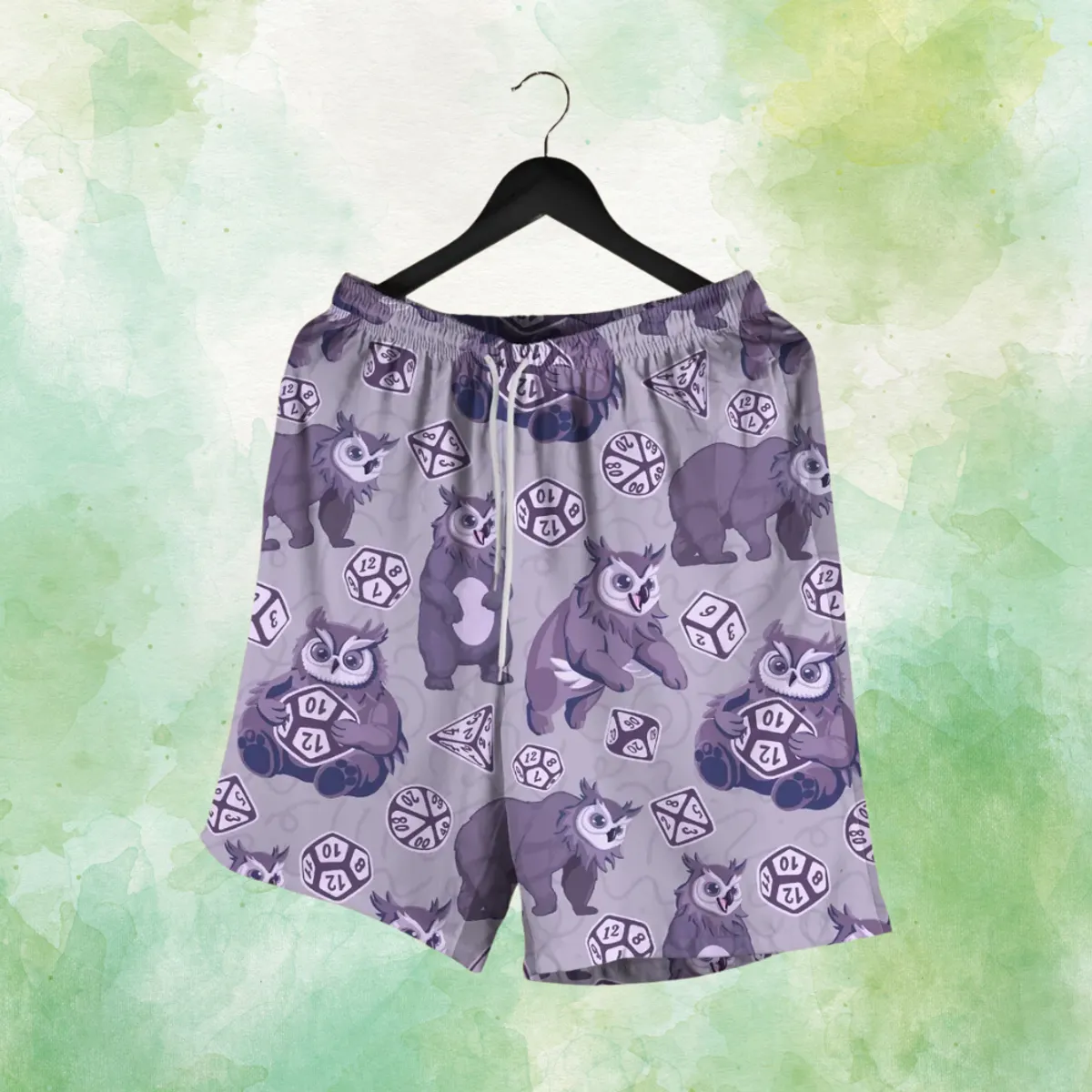 DnD Owlbear Shorts