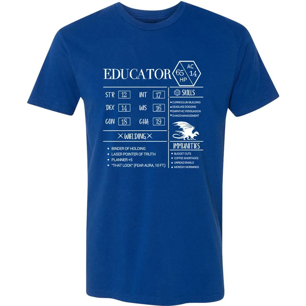Educator New Premium Unisex T-Shirt
