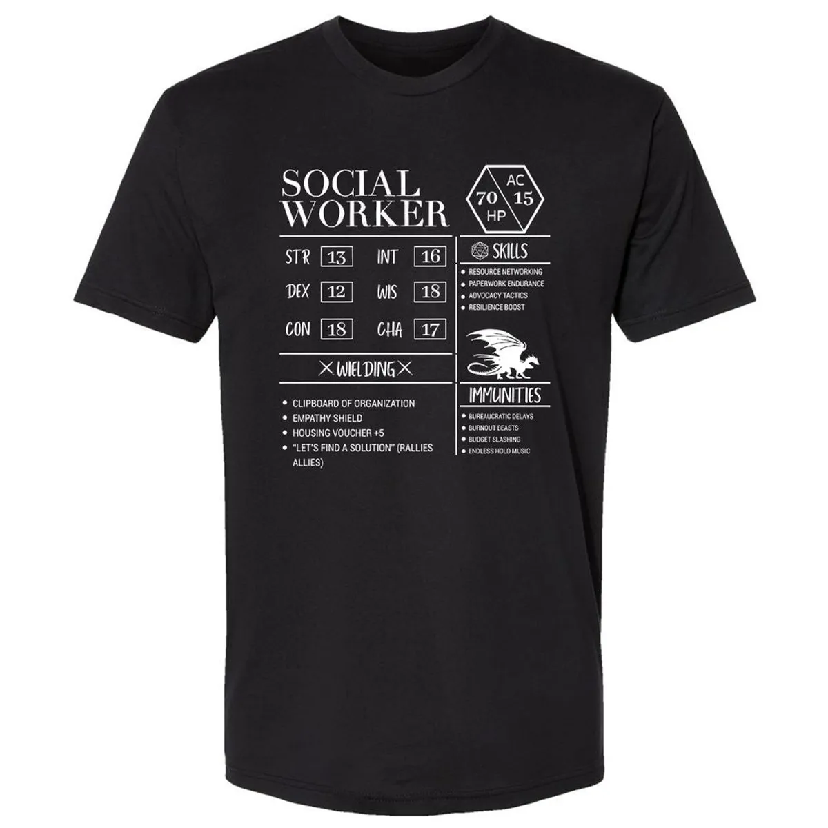 Social Worker New Premium Unisex T-Shirt